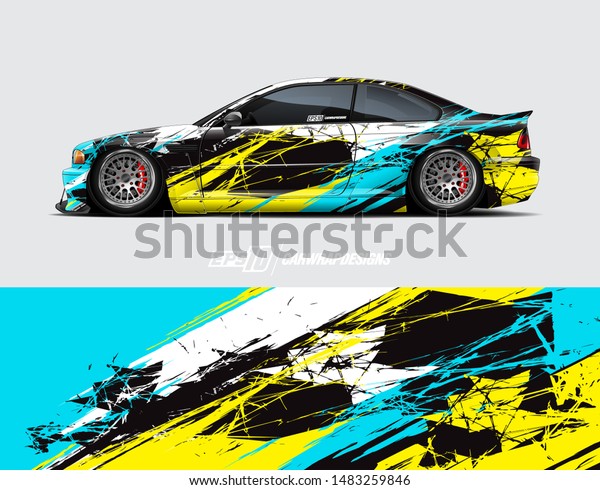 Car Graphic Design Concept Graphic Abstract Stock Vector (Royalty Free ...