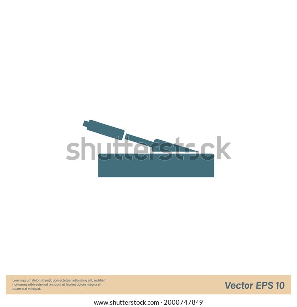 Car Hand Break Icon Vector Illustration Stock Vector (Royalty Free ...