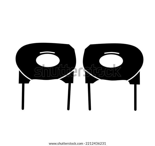 Car Headrest Icon Car Headrest Design Stock Vector (Royalty Free ...