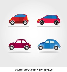 Car Icon Color Vector Illustration: เวกเตอร์สต็อก (ปลอดค่าลิขสิทธิ์ ...