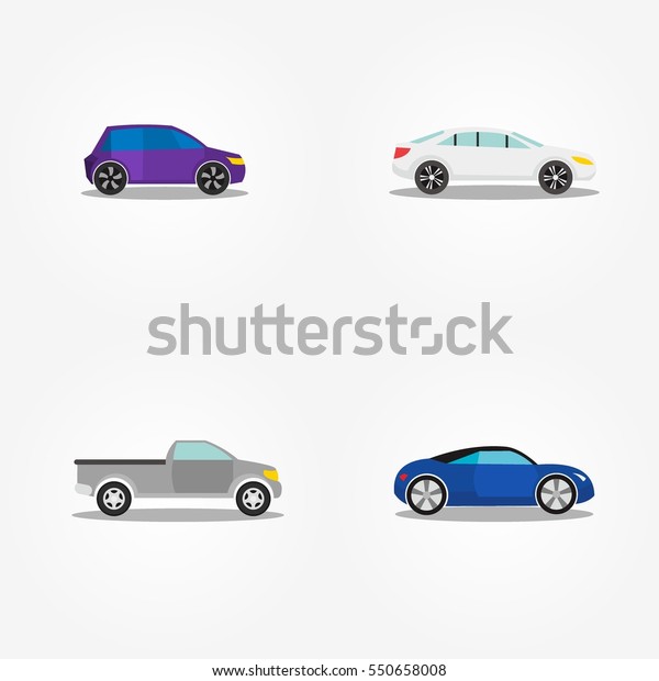 Car Icon Color Vector Illustration Stock Vector (Royalty Free ...