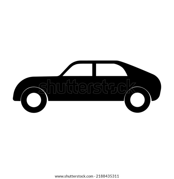 Car Icon Symbol Car Side View Stock Vector (Royalty Free) 2188435311 ...
