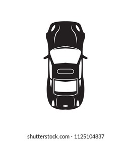 Car Icon Top View Vector Stock Vector (Royalty Free) 1125104837 ...