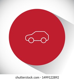 Car Icon Vector Lorem Ipsum Illustration: vector de stock (libre de ...