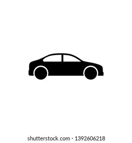 Car Icon Vector Sedan Car Symbol Stock Vector (Royalty Free) 1392606233