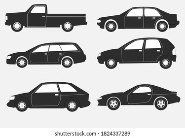 Saloon Car Diagram Stock Vector (Royalty Free) 1767620 | Shutterstock