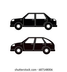 Saloon Car Diagram Stock Vector (Royalty Free) 1767620 | Shutterstock