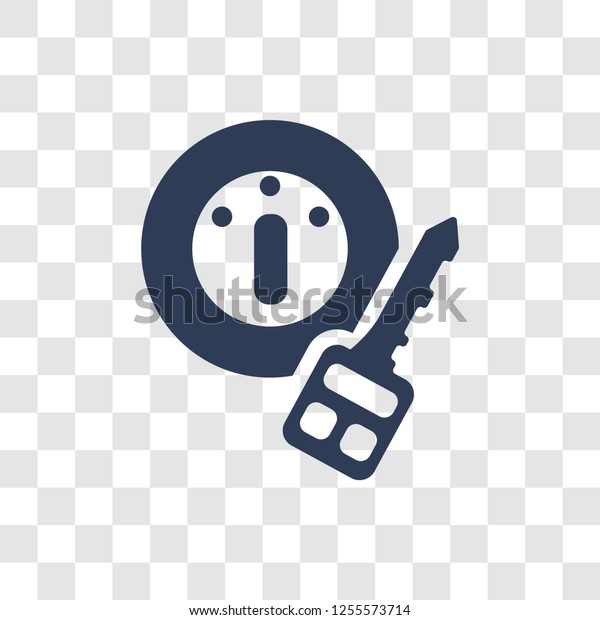 Car Ignition Icon Trendy Car Ignition Stock Vector (Royalty Free ...