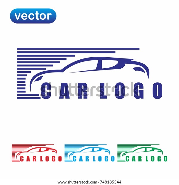 Car Line Logo 2 Stock Vector (Royalty Free) 748185544 | Shutterstock