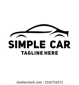 Car Line Logo Design Creative Stock Vector (Royalty Free) 2165716571 ...
