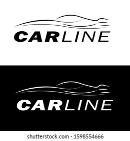 Car Line Logo Modern Simple Stock Vector (Royalty Free) 1598554666 ...