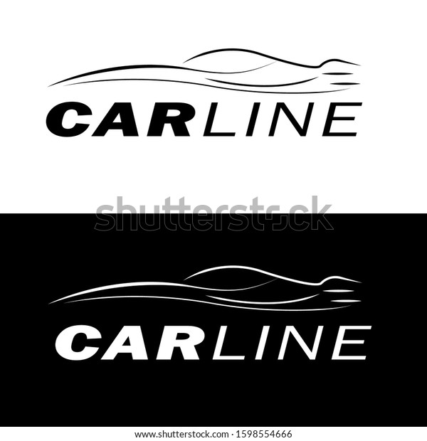 Car Line Logo Modern Simple Stock Vector (Royalty Free) 1598554666 ...