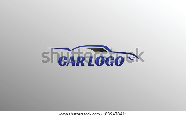 Car Line Logo Template Garage Community Stock Vector (Royalty Free ...