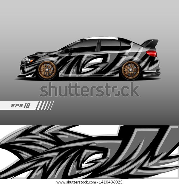 Car Livery Design Vector Graphic Abstract Stock Vector (Royalty Free ...