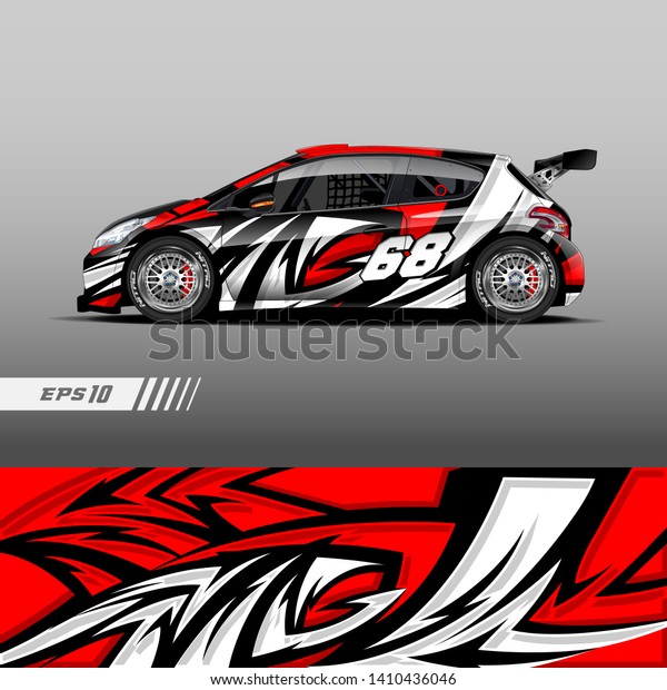 Vector de stock (libre de regalías) sobre Car Livery Design Vector ...