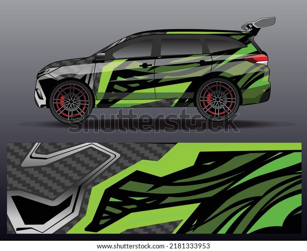 Car Livery Design Vector Graphic Abstract Stock Vector (Royalty Free ...