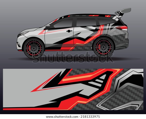 Car Livery Design Vector Graphic Abstract Stock Vector (Royalty Free ...