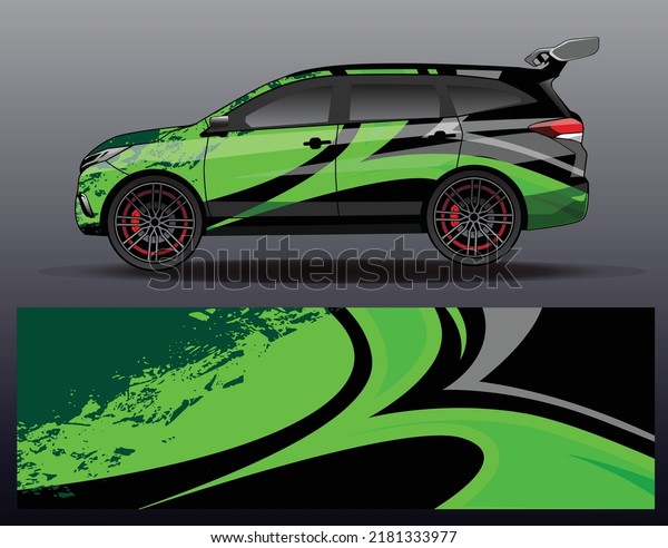 Car Livery Design Vector Graphic Abstract Stock Vector (Royalty Free ...