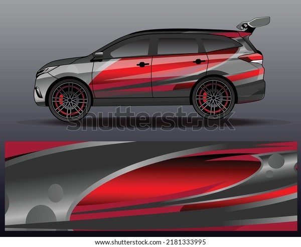 Car Livery Design Vector Graphic Abstract Stock Vector (Royalty Free ...