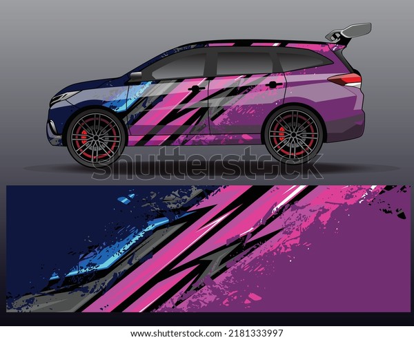 Car Livery Design Vector Graphic Abstract Stock Vector (Royalty Free ...