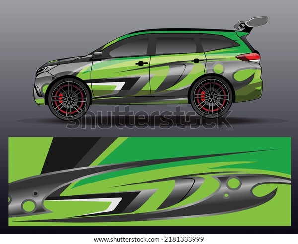 Car Livery Design Vector Graphic Abstract Stock Vector (Royalty Free ...