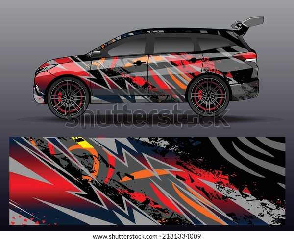 Car Livery Design Vector Graphic Abstract Stock Vector (Royalty Free ...