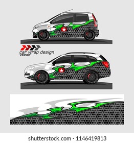 Car Livery Graphic Vector Abstract Racing Stock Vector (Royalty Free ...