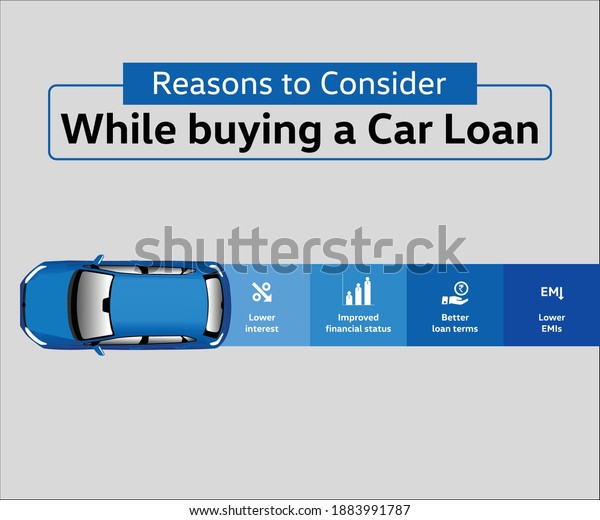 Car Loan Finance Services Vector Illustration: เวกเตอร์สต็อก (ปลอดค่า ...