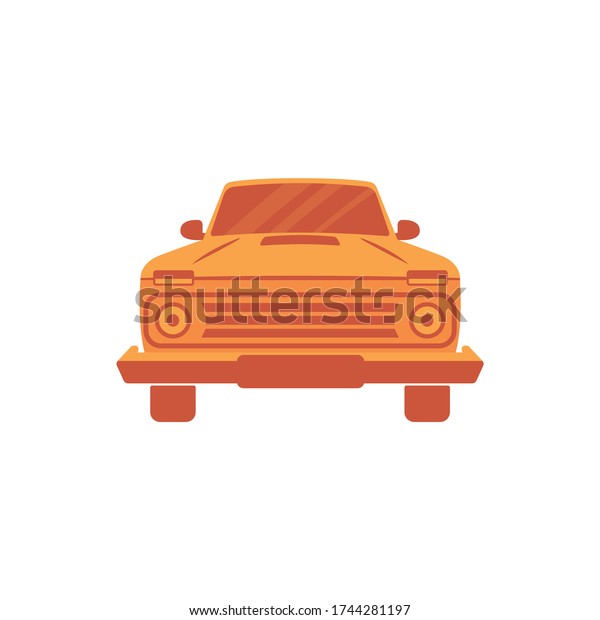 Car Logo Artistic Front View Roadster Stock Vector (Royalty Free ...