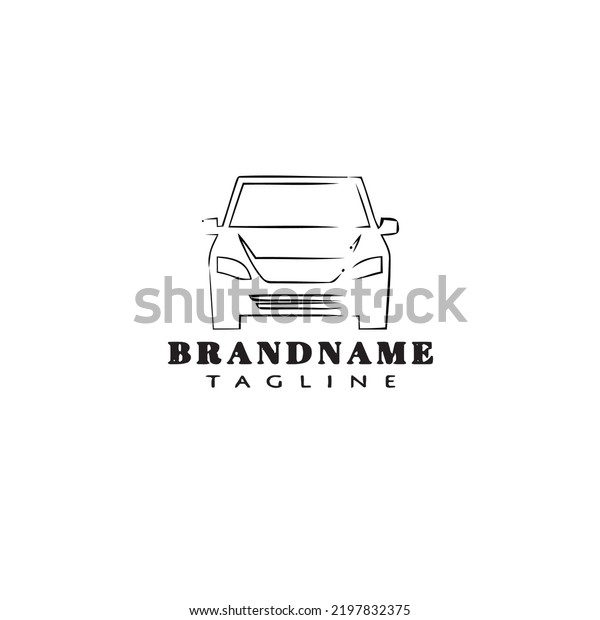Car Logo Cartoon Icon Design Template Stock Vector (Royalty Free ...