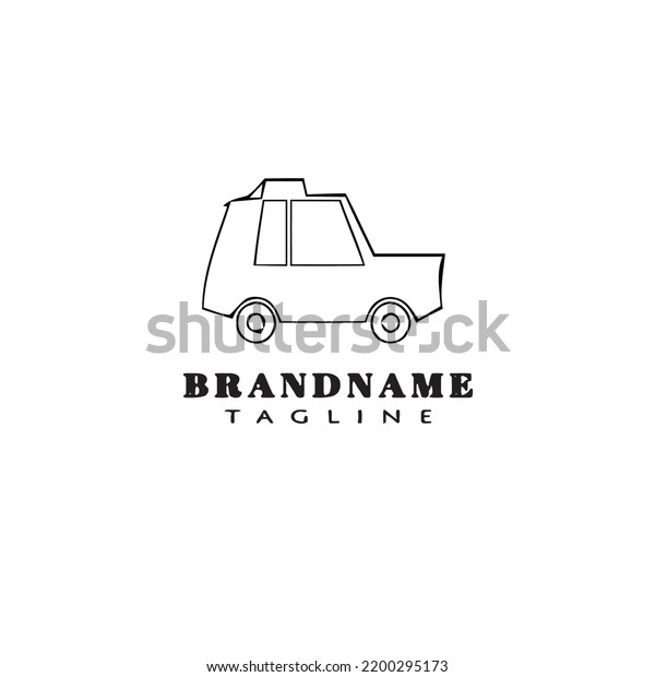 Car Logo Cartoon Icon Design Template Stock Vector (Royalty Free ...