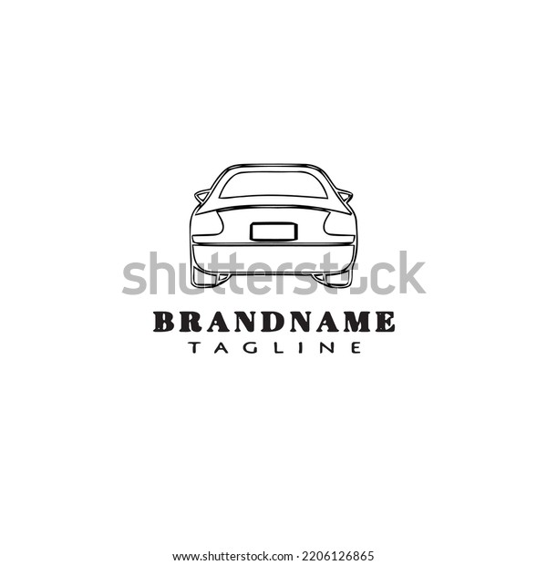 Car Logo Cartoon Icon Design Template Stock Vector (Royalty Free ...