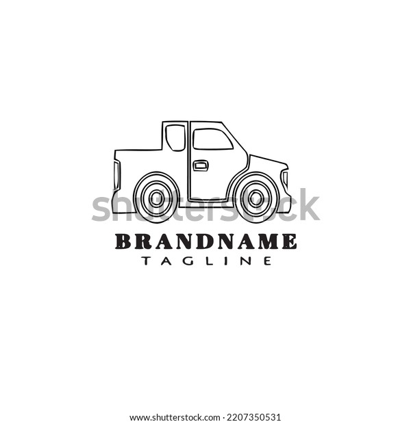 Car Logo Cartoon Icon Design Template Stock Vector (Royalty Free ...