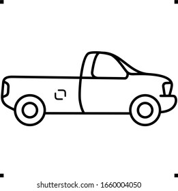 Car Logo Outline Style Stock Vector (Royalty Free) 1660004050 ...