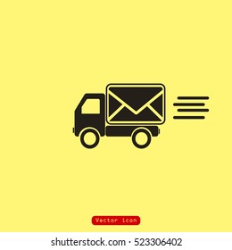 Car Mail Icon: เวกเตอร์สต็อก (ปลอดค่าลิขสิทธิ์) 596438795 | Shutterstock