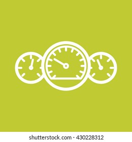 Car Meters Stock Vector (Royalty Free) 430228312 | Shutterstock