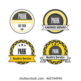 Car Park Service Logo Stock Vector (Royalty Free) 465764945 | Shutterstock
