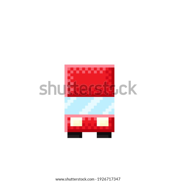 Car Pixel Art Car Cartoon Vector Stock Vector (Royalty Free) 1926717347