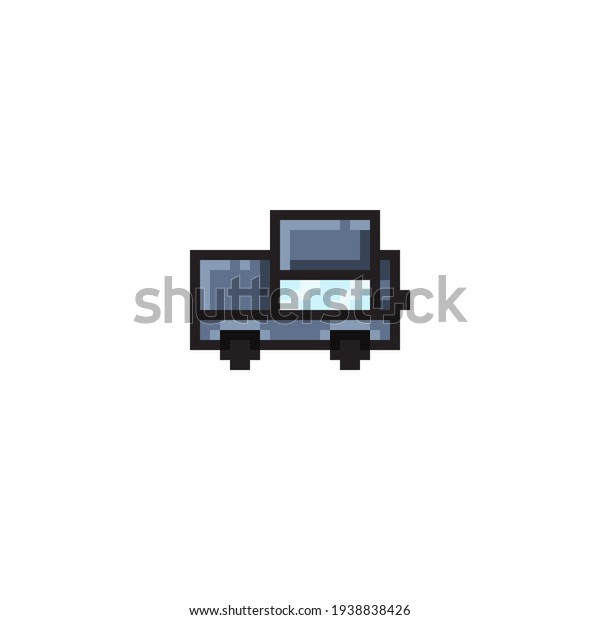 Car Pixel Art Car Cartoon Vector Stock Vector (Royalty Free) 1938838426 ...