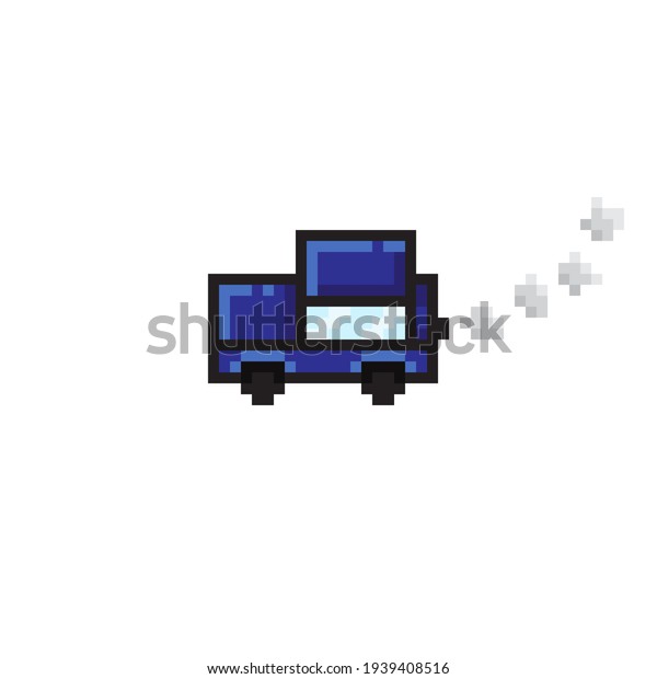 Car Pixel Art Car Cartoon Vector Stock Vector (Royalty Free) 1939408516 ...