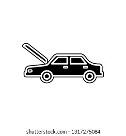 Car Problem Icon Element Cars Service: ilustración de stock 1375222436 ...