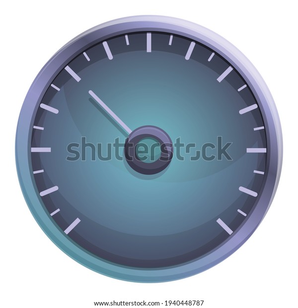 Car Race Speedometer Icon Cartoon Car Stock Vector (Royalty Free ...