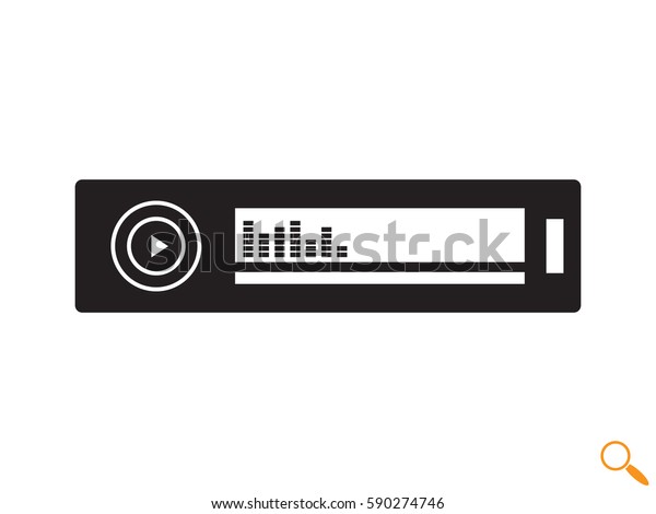 Car Radio Icon Vector Illustration Eps10 Stock Vector (Royalty Free ...