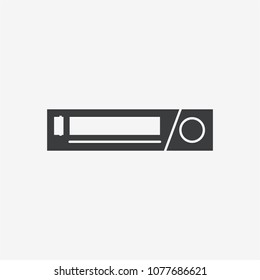 Car Radio Icon Vector Illustration Stock Vector (Royalty Free) 1395554489