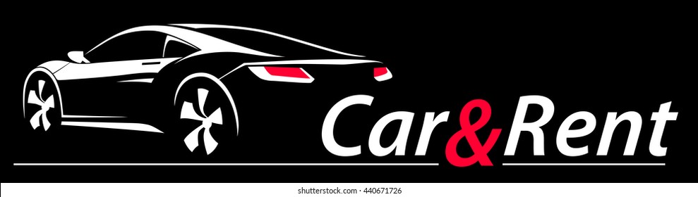 Car Rent Abstract Lines Vector Logo Stock Vector (Royalty Free ...