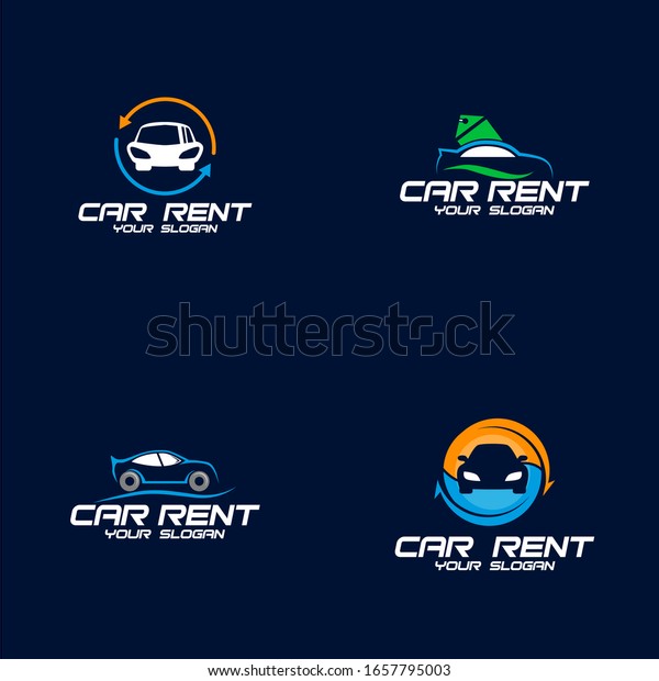 Car Rent Logo Design Idea Stock Vector (Royalty Free) 1657795003 ...