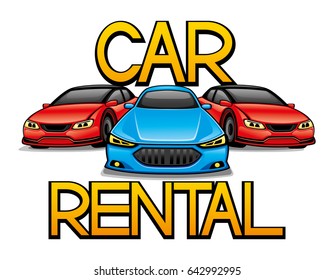 Car Rental Stock Vector (Royalty Free) 642992995 | Shutterstock