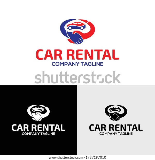 Car Rental Logo Car Rental Logo Stock Vector (Royalty Free) 1787197010 ...