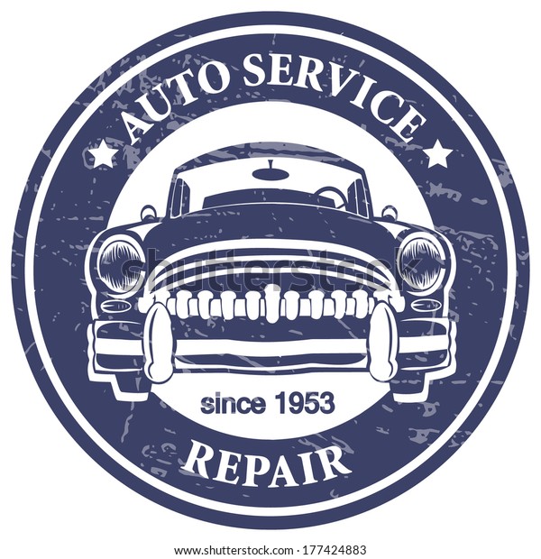 Car Rubber Stamp Stock Vector (Royalty Free) 177424883 | Shutterstock