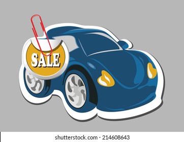 Car Sale Stock Vector (Royalty Free) 214608643 | Shutterstock